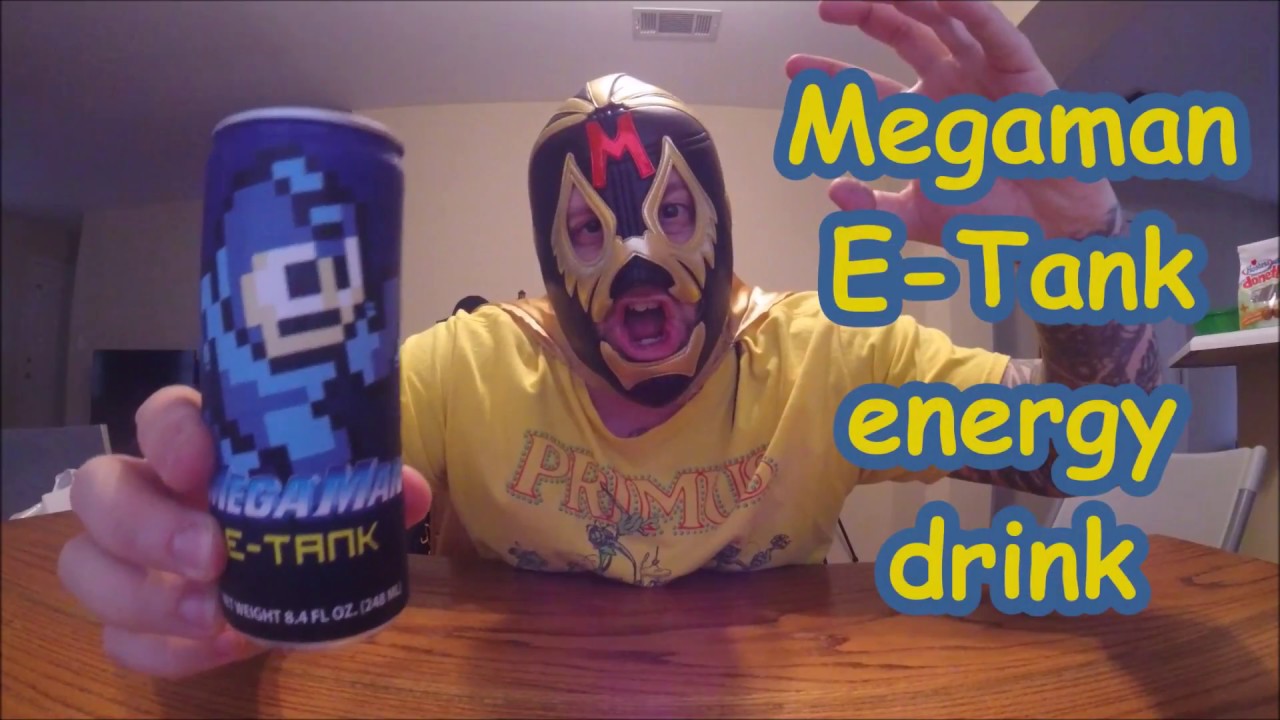 Megaman E-Tank energy drink - YouTube