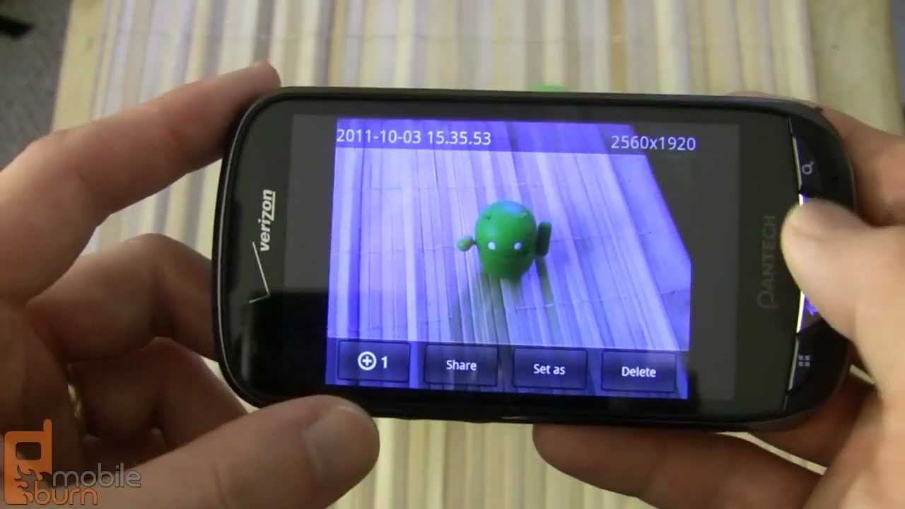 Pantech Breakout (Verizon) smartphone video tour - part 2 of 2 - YouTube