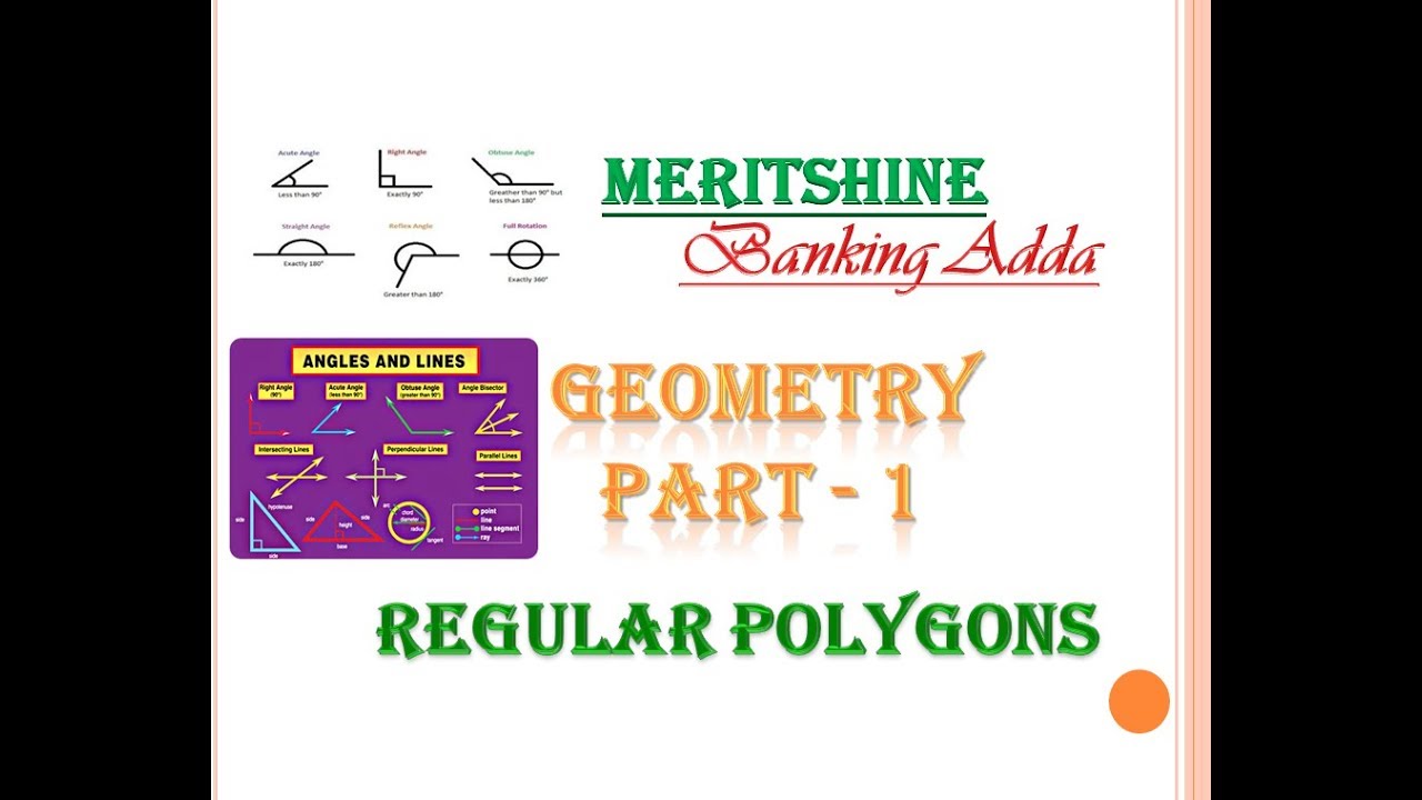Geometry For SSC CGL | CHSL | CAT | RRB [ In Hindi] Pat - 1 BY ...