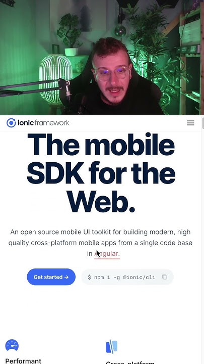 Ionic Pour Des Apps Mobile En Langage Web Javascript Fyp Coding Codinglife