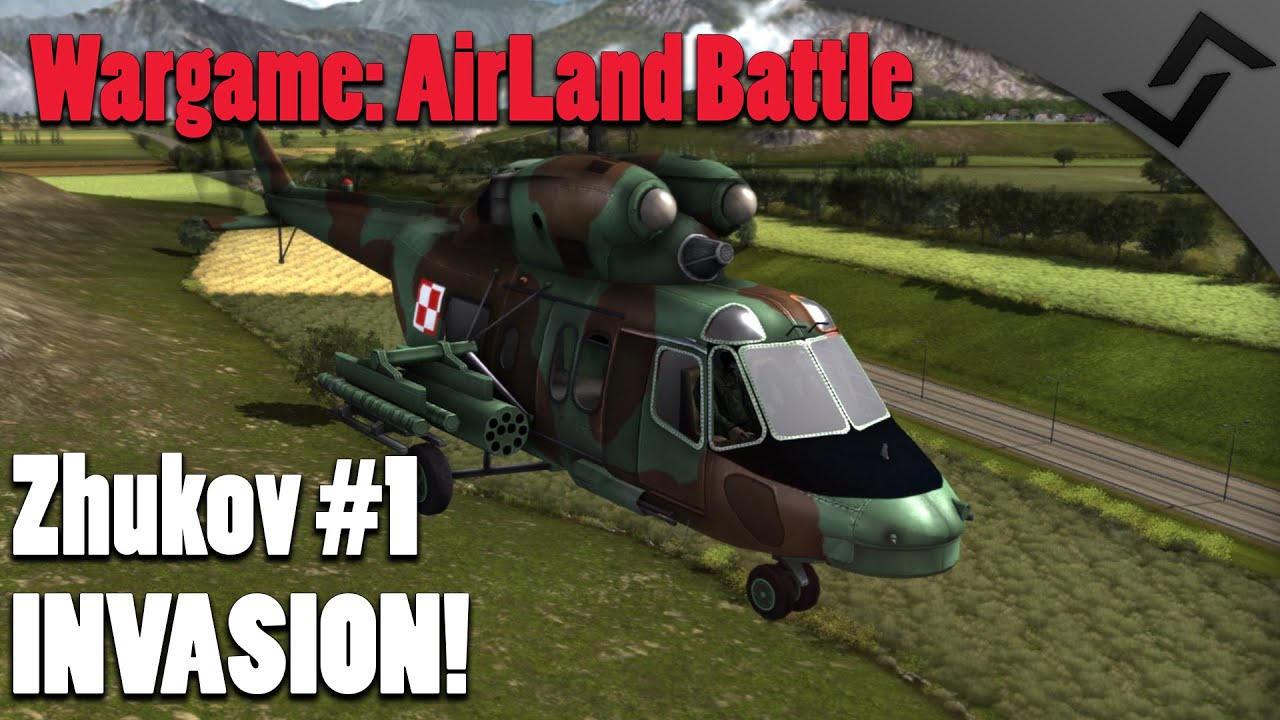 Wargame: AirLand Battle - Zhukov Campaign #1 - INVASION! - YouTube