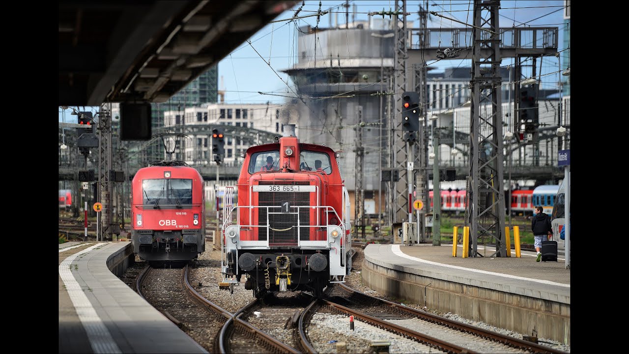 Zugsichtungen / München Ost + München Hbf / Teil 2 (2/3) / 2015-08-25 ...