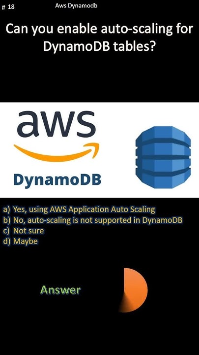 AWS Dynamodb| Can you enable auto-scaling for DynamoDB tables? - YouTube