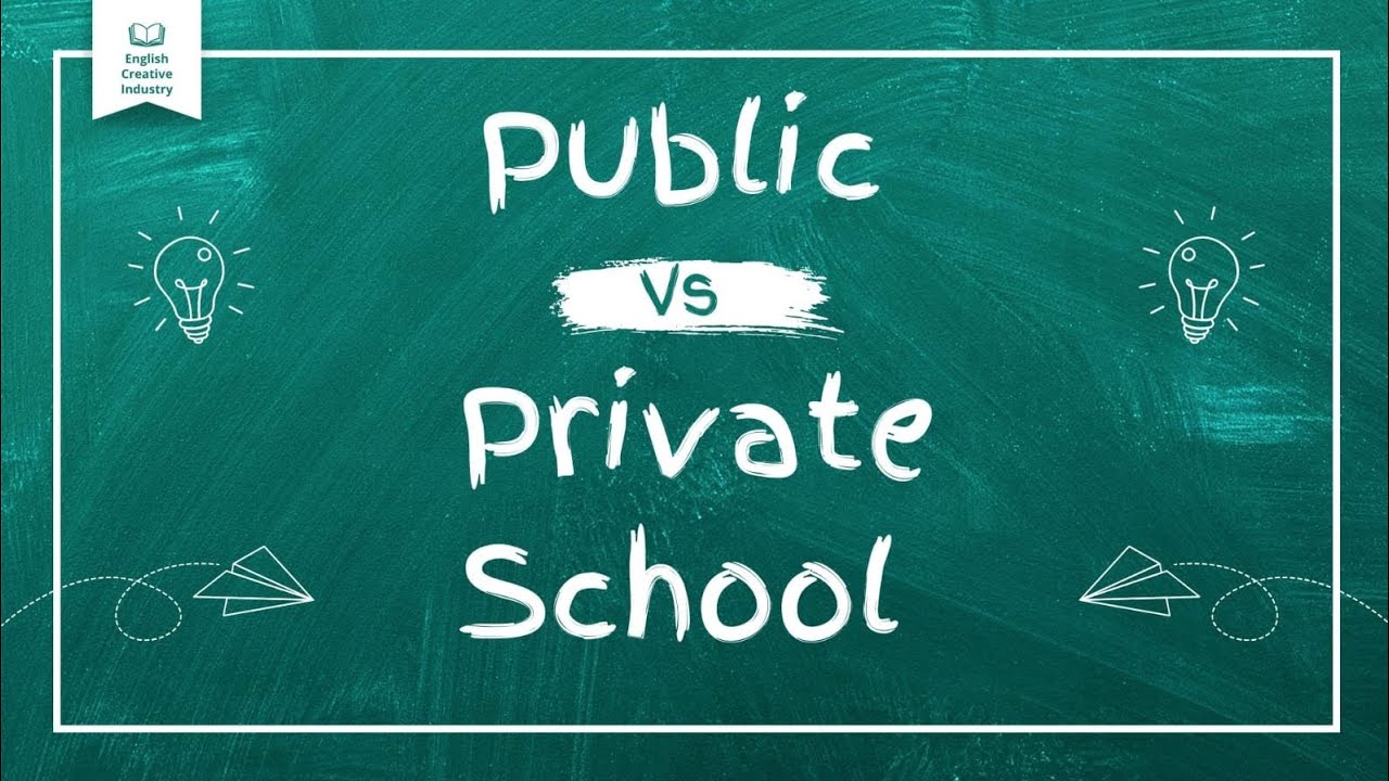 Public vs Private School. Which one is better? - YouTube