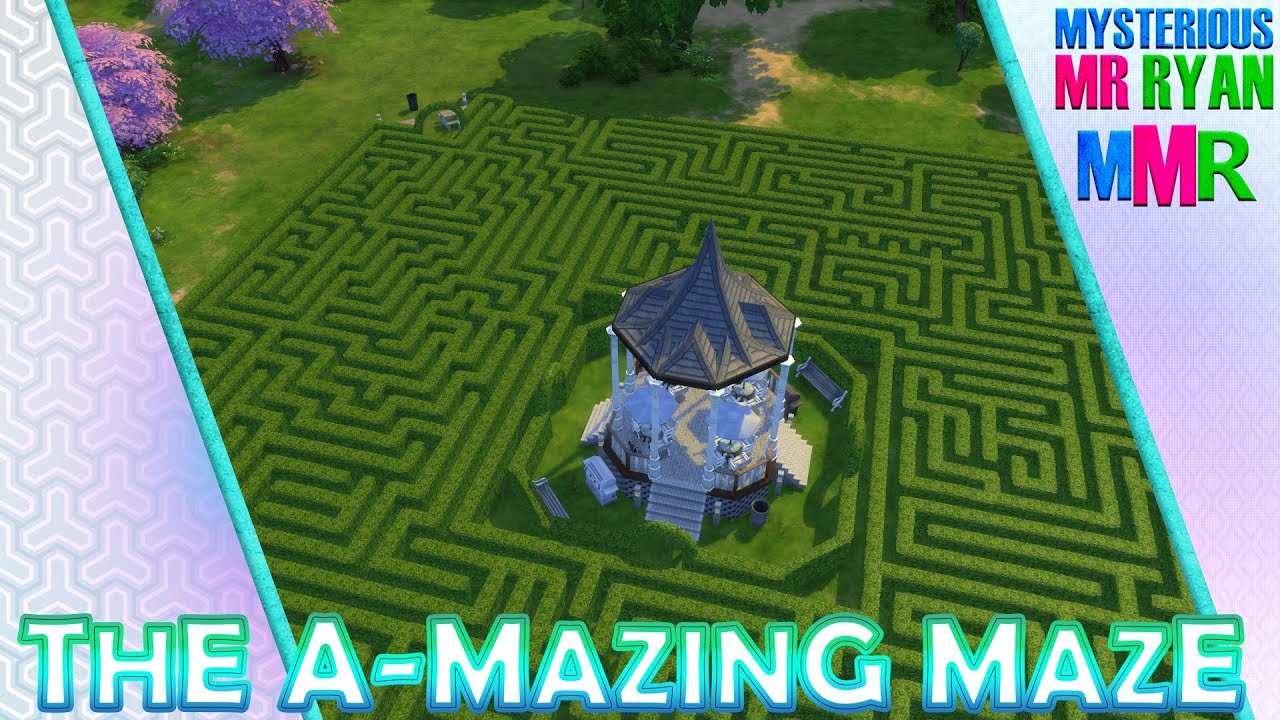 Mysterious Mr Ryan - The Sims 4 - The A-Mazing Maze - YouTube