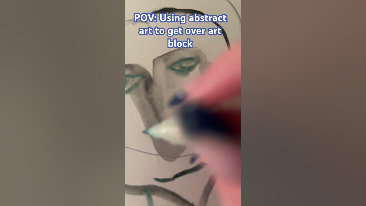 My favorite art block trick #artblock #drawing #watercolor #relatable #arthack - YouTube