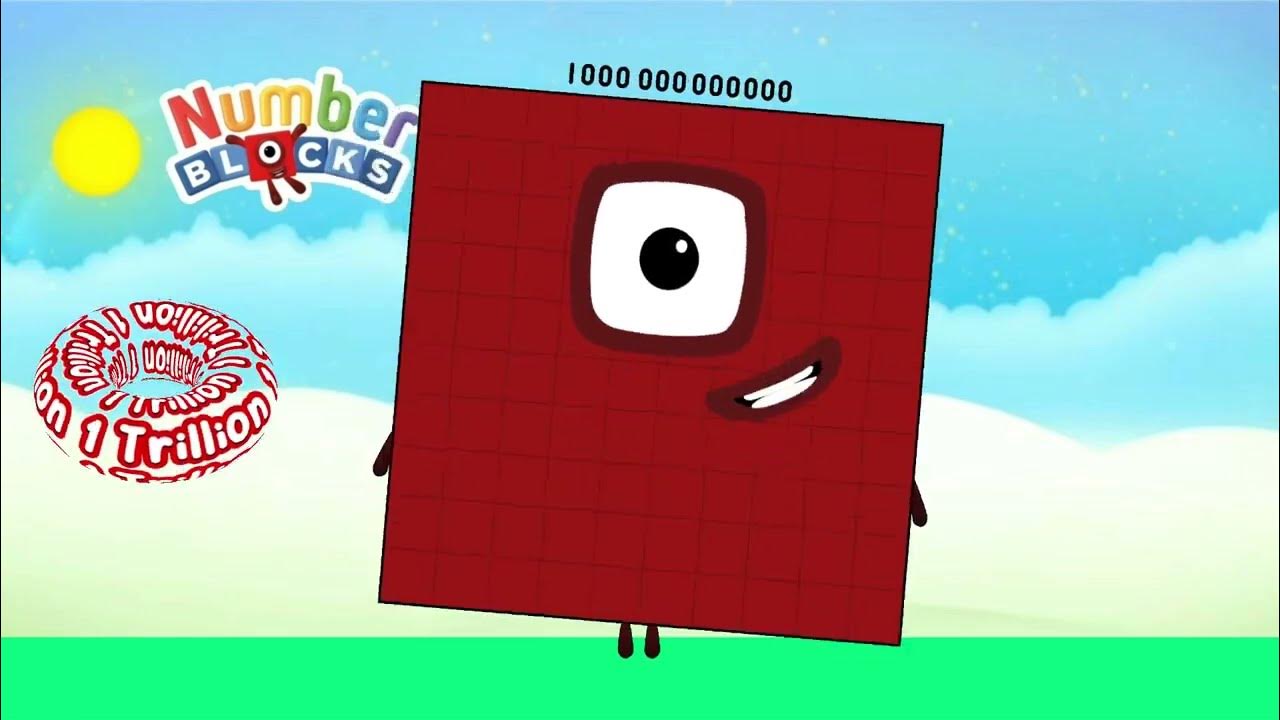 Numberblocks Infinity BIG NUMBER Counting (1B-1T) | Skip Counting (1B-1T) @ColorArt_id # ...