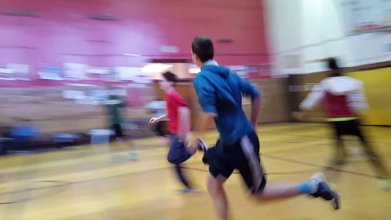 Flicker Ball with Sutherland School a ball game version of Ultimate ...