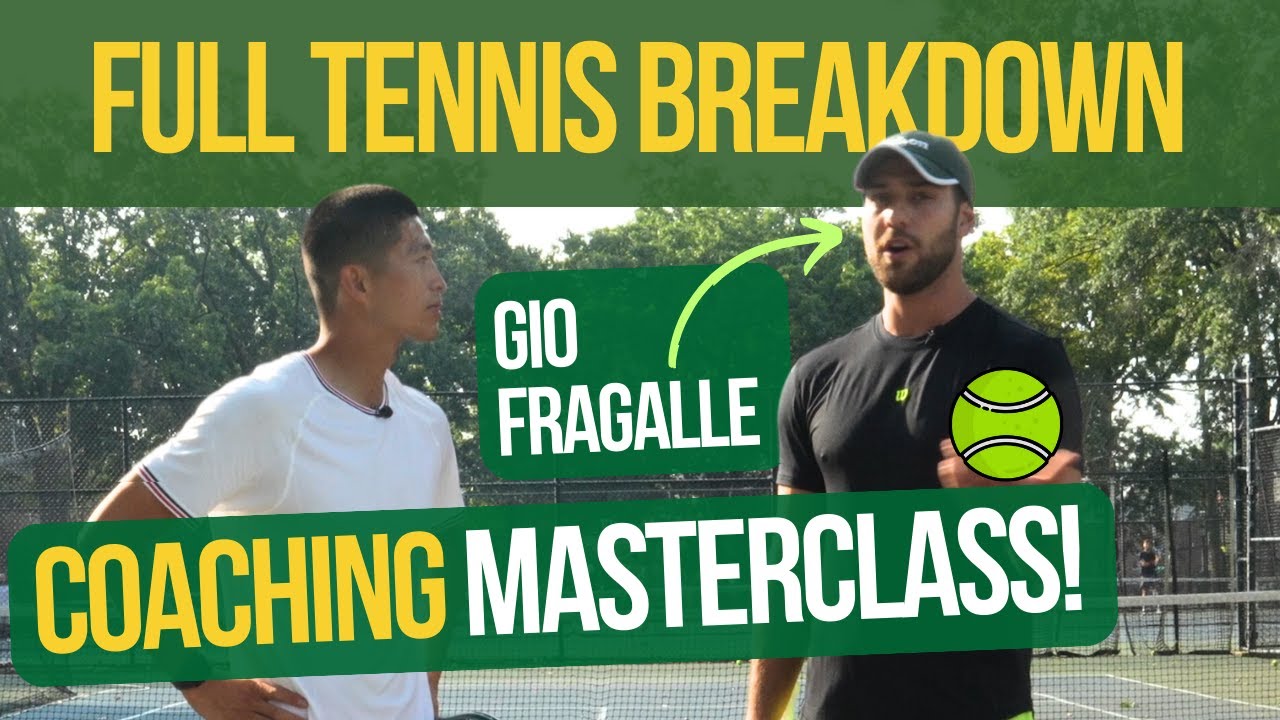 I got COACHED By Gio in the US! | Complete Tennis BREAKDOWN! - YouTube