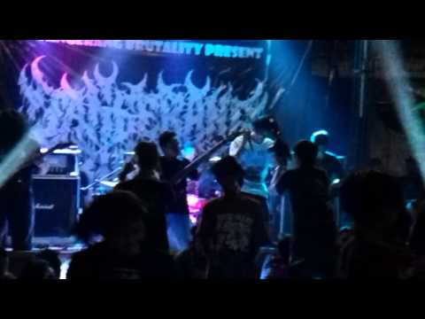 SAQAR - FANATISME DISINTEGRASI ( LIVE AT PARTY BRUTALITY )