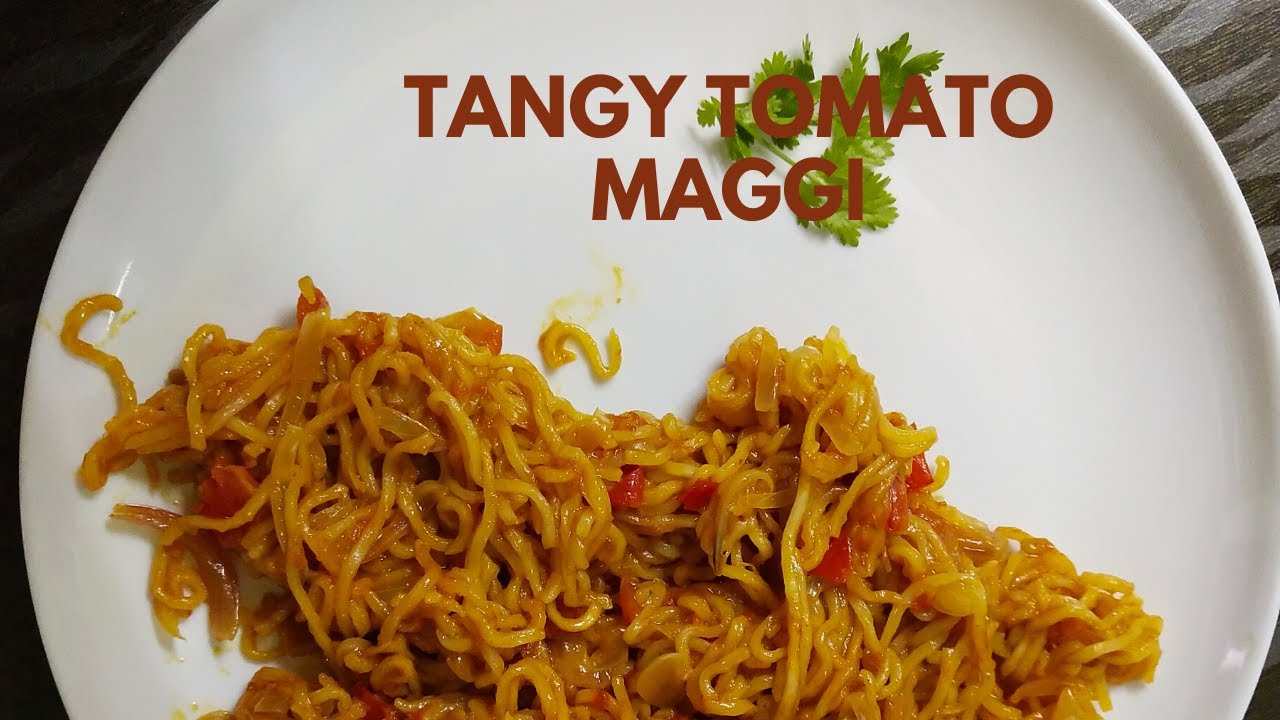Tangy Tomato Maggi | How to Make | - YouTube