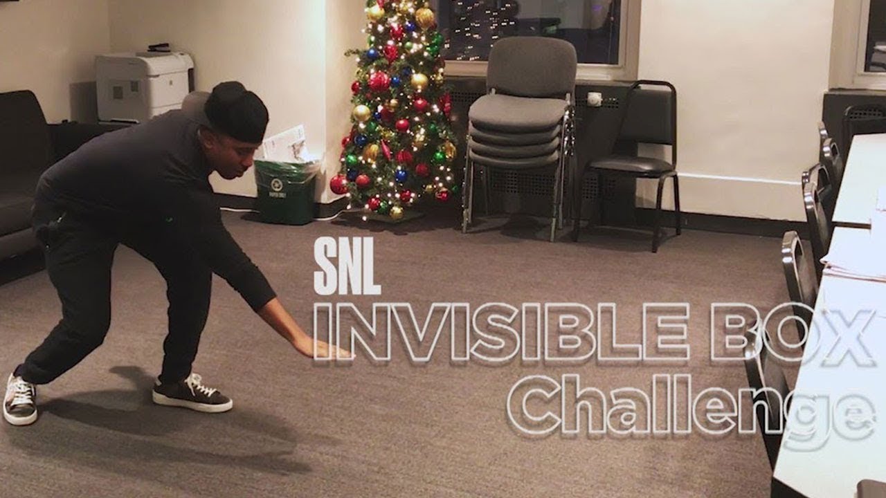 SNL Invisible Box Challenge - YouTube