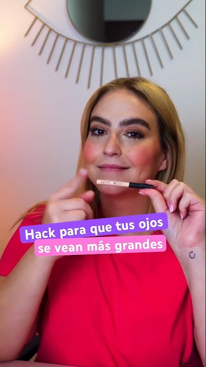 TRUCO para que tus OJOS se vean más GRANDES | #tipsdebelleza #hacks #trucosbelleza #tips - YouTube