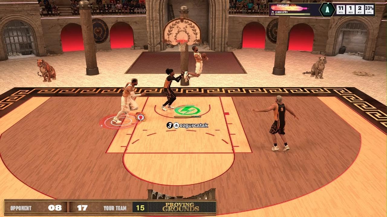 NBA 2K25 MyPark 360° Poster DUNK - YouTube