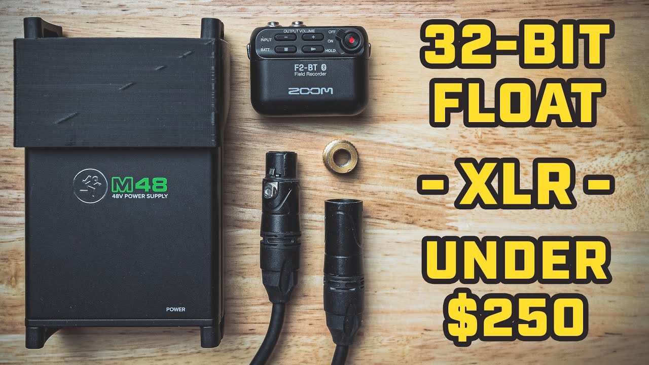32-Bit Float Field Recording on a Budget (with XLR and phantom power ...
