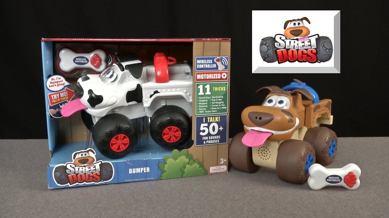 Street Dogs Bumper & Buster from Jakks Pacific - YouTube