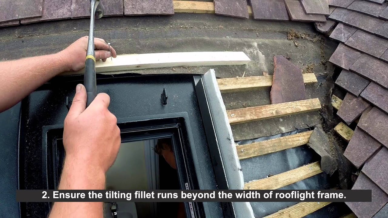 Installing Conservation Rooflights in a Renovation Project - YouTube