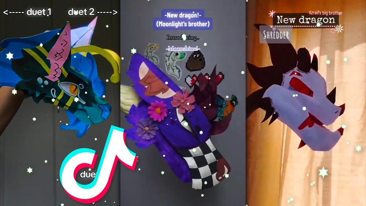 😱THE AMAZING Paper Dragon 🔥Dragon Puppet TikTok Compilation #223 - YouTube