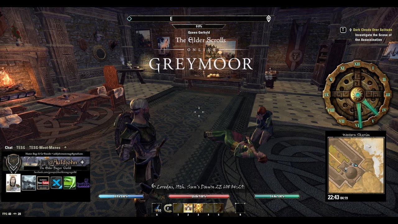 ESO Greymoor Dark Clouds over Solitude - Assassin in the Blue Palace ...