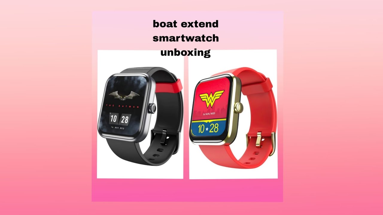 Boat extend smartwatch unboxing 😄 - YouTube