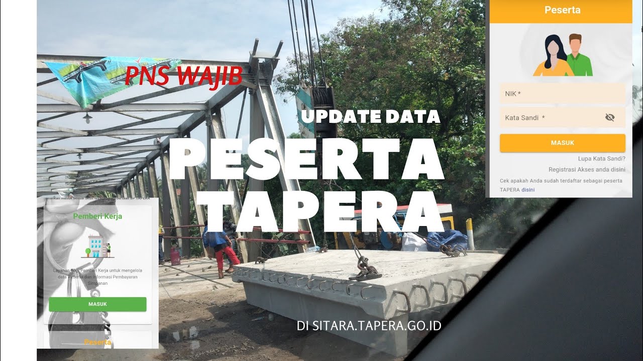 Update Data Tapera, Login https://sitara.tapera.go.id #video ke 223 ...