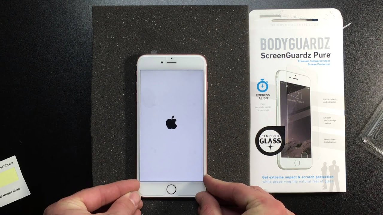 UnboxIT: Bodyguardz ScreenGuardz Pure installation on iPhone 6s Plus ...