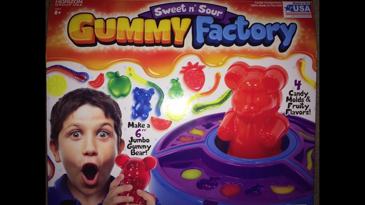 Gummy Factory Fun - YouTube