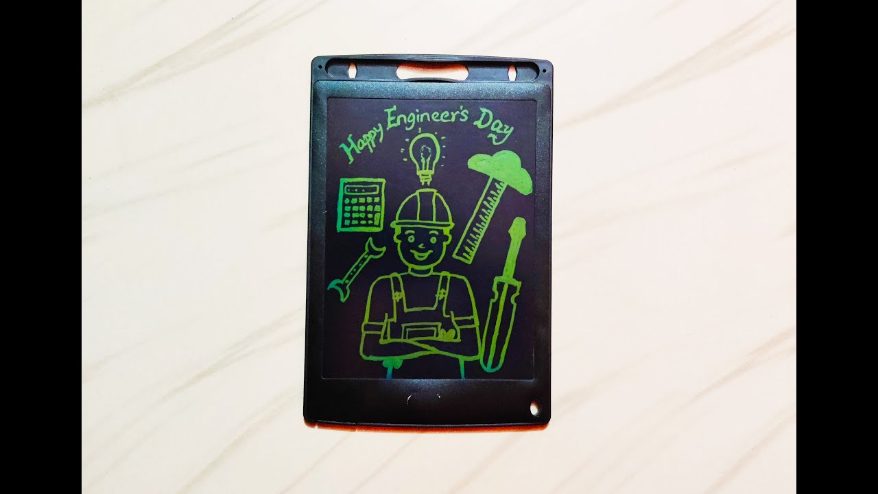 Engineer's day drawing easy/Engineer's day poster making/Engineer's day ...