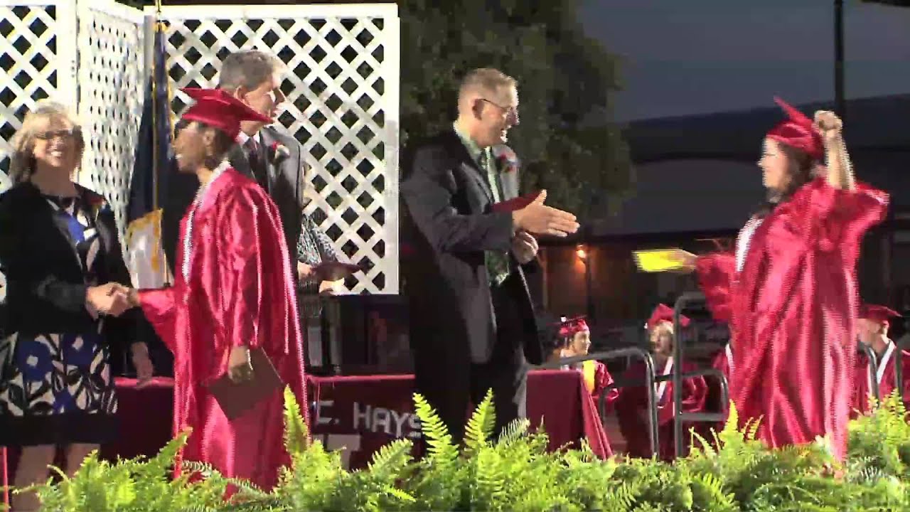 Hays High School 2012 Graduation Ceremony - YouTube