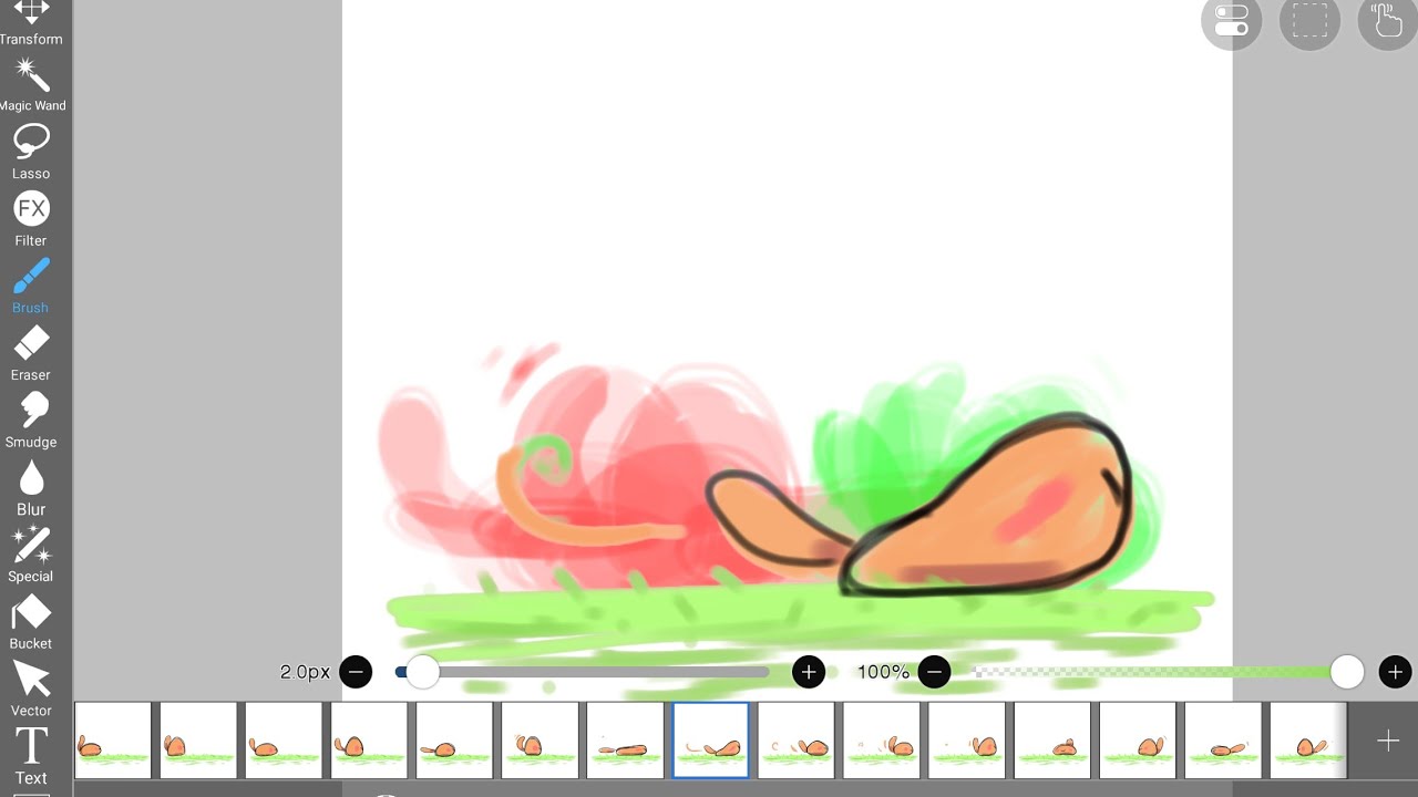 Cara Membuat Animasi Menggunakan Ibis paint di Android - YouTube