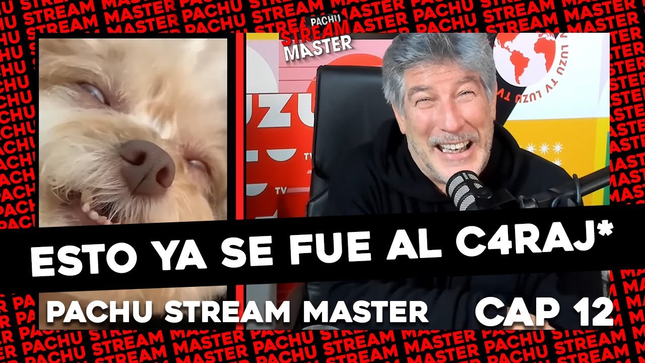 PACHU STREAM MASTER: PICHU STRANEO SE SUMA CON SU HIJO LUCA EN UN TREMENDO PROGRAMA - YouTube
