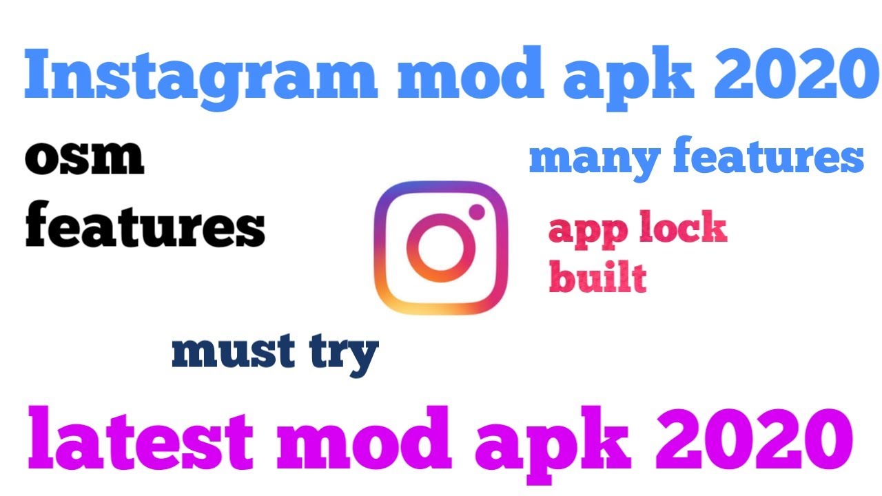 Instagram MOD APK Download 2020 (Many Features Unlocked) - YouTube