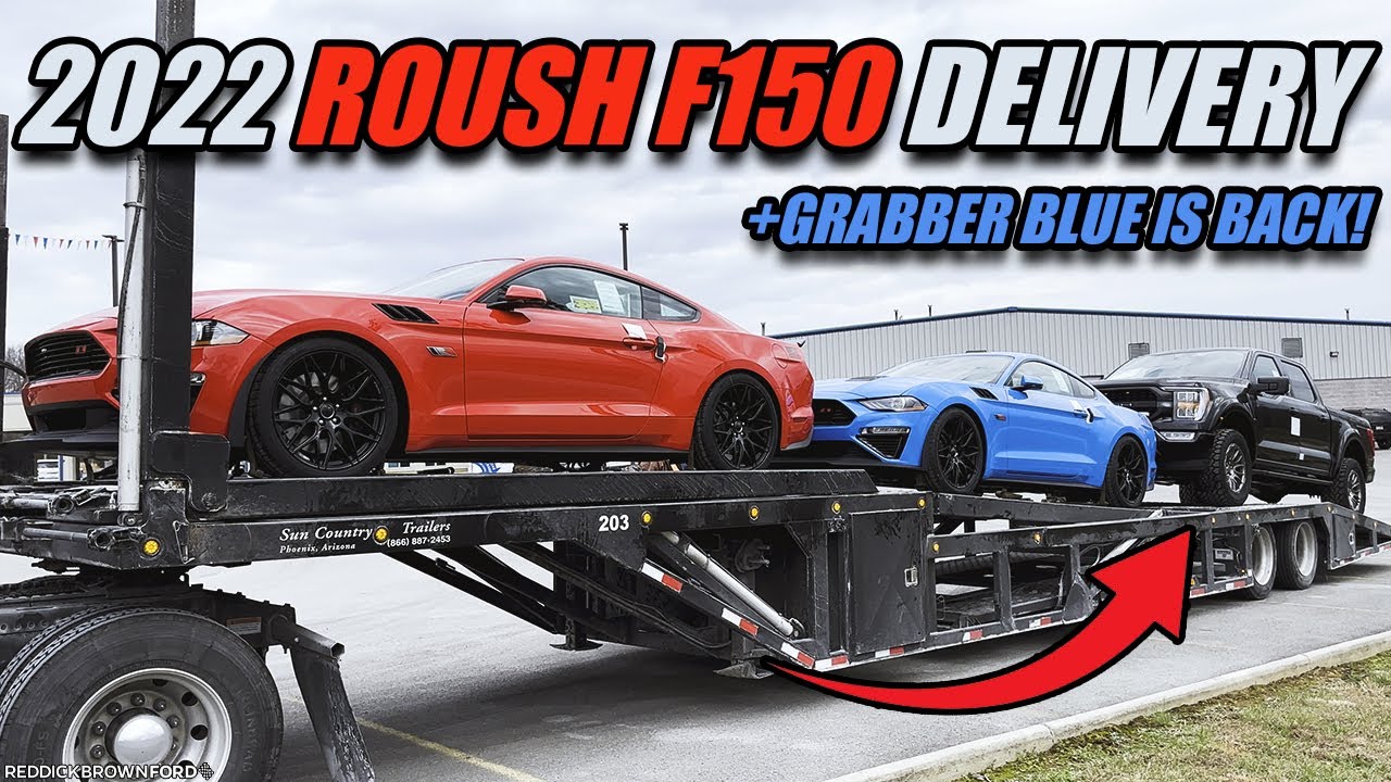 2022 ROUSH F-150 + GRABBER BLUE IS BACK!! - YouTube