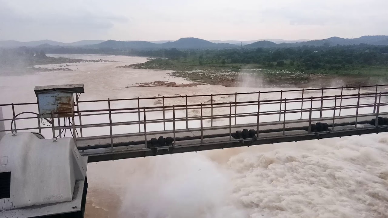 Dam water gate open(3) - YouTube