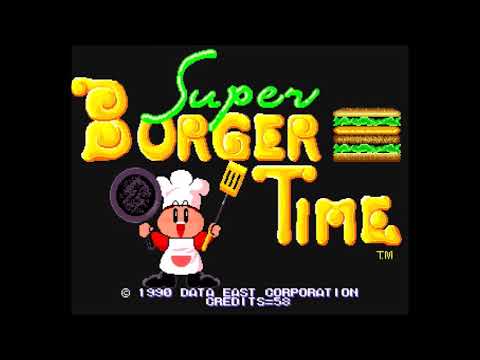 BURGERTIME: CLASSIC GAME SERIES in 10 GAMES, PT. 39 - YouTube