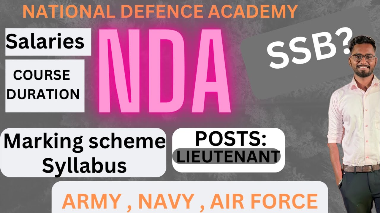 NDA-exam-preparation-age-syllabus-salary | all information in one video ...
