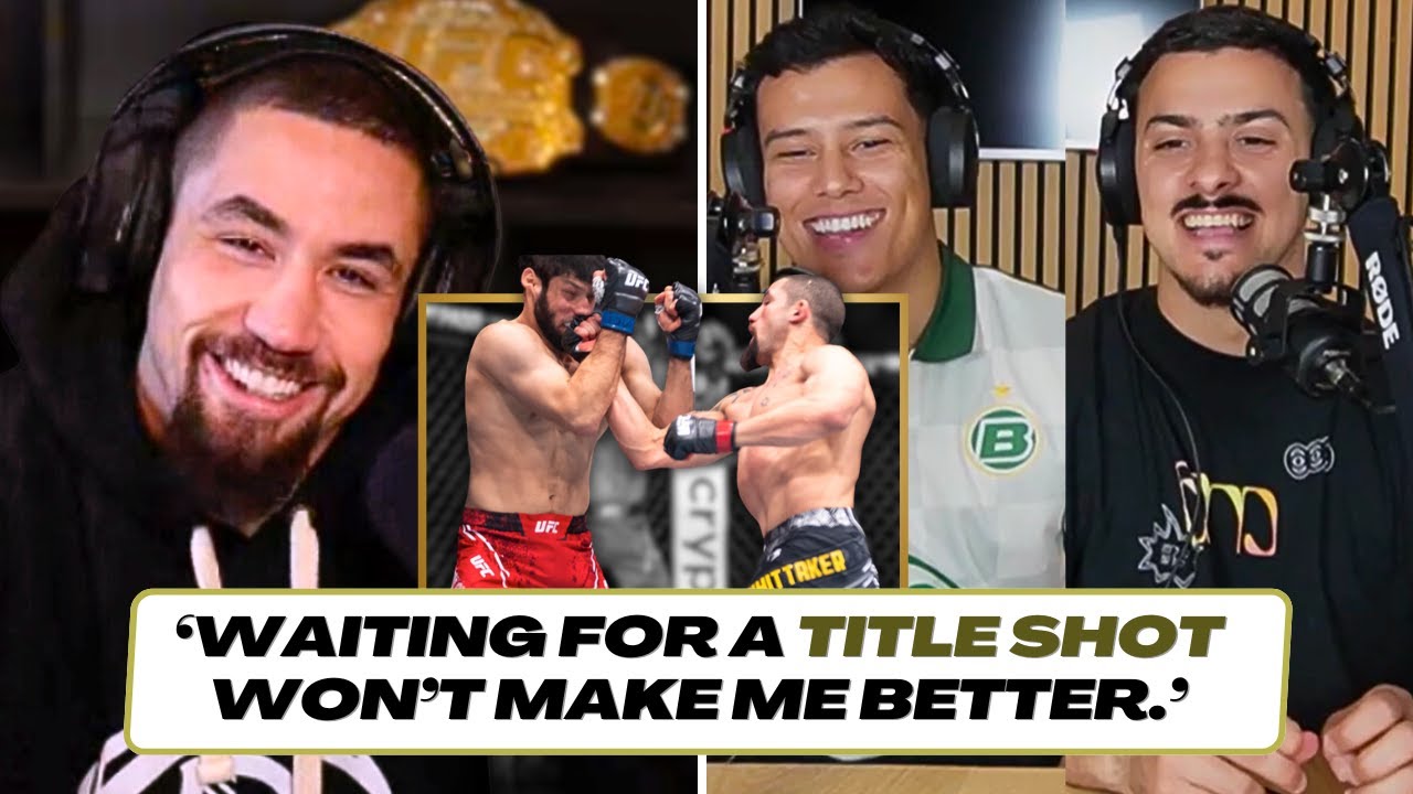 Robert Whittaker talks STRICKLAND MATCHUP & DDP VS IZZY! - YouTube