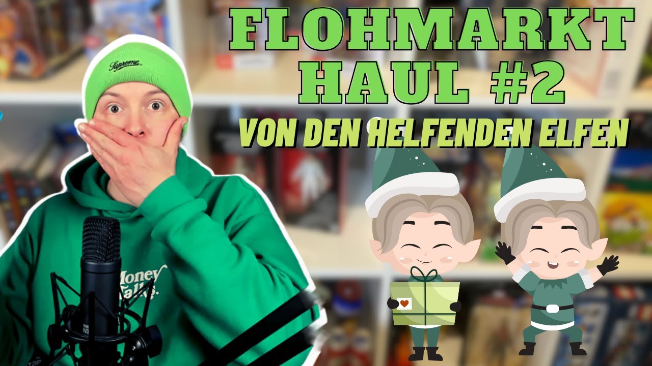 Mega FLOHMARKT Haul von den helfenden Elfen Teil 2 - Nintendo Retro ...