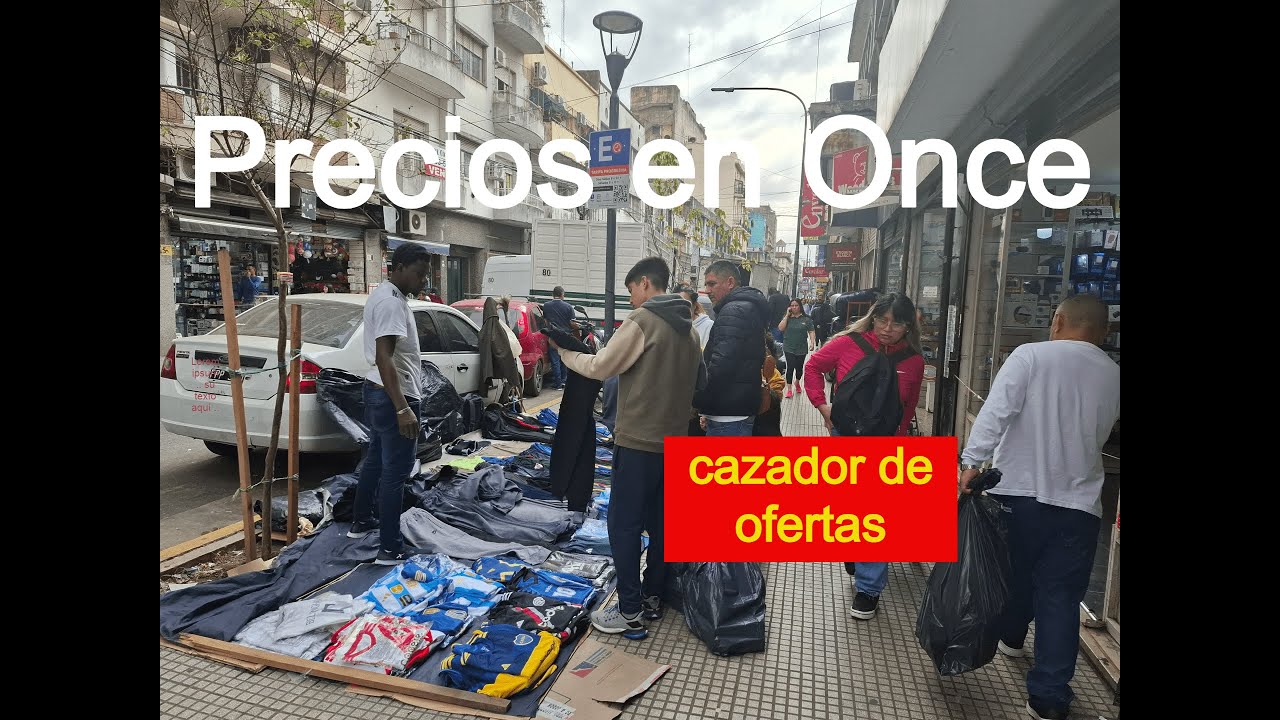Barrio de Once lo más BARATO de Buenos Aires - YouTube