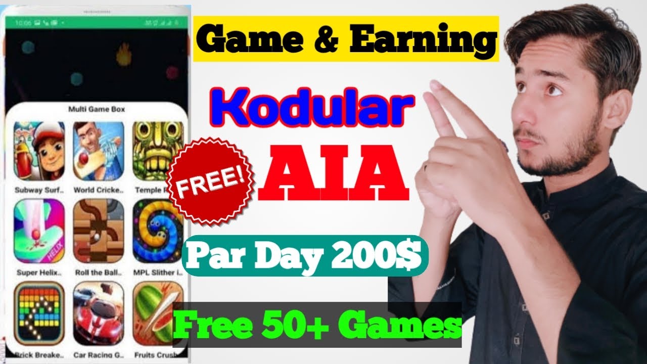High Quality Gaming App Free Aia File | Kodular | Game And Earn App Aia ...
