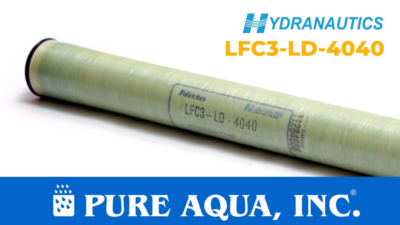 la membrana Hydranautics LFC3-LD-4040 - YouTube