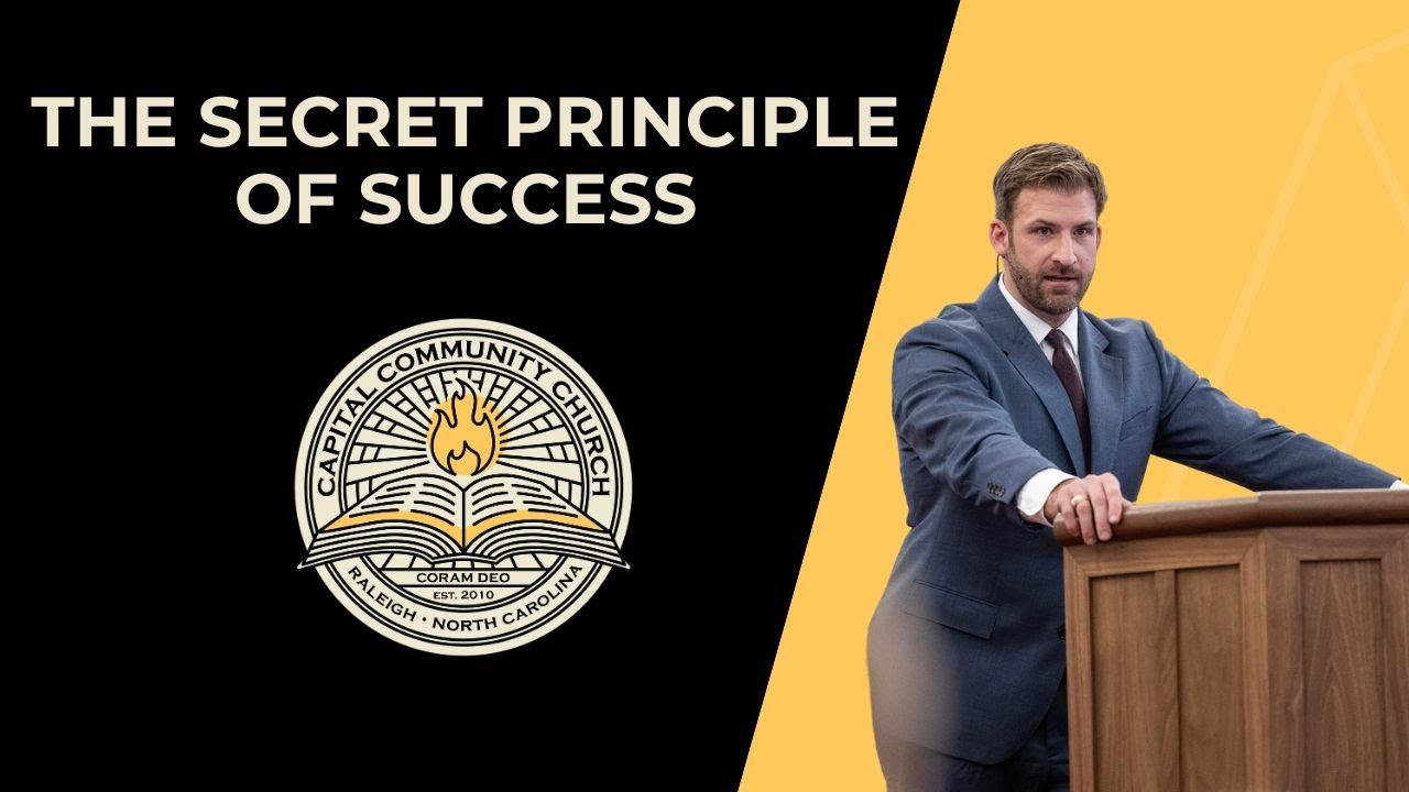 The Secret Principle of Success (1 Peter 5:1-7) | Grant Castleberry ...