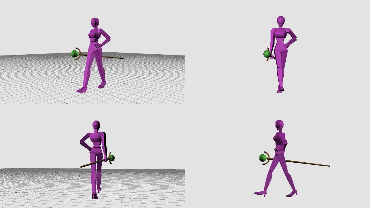 Character Animation Test - Walk Cycle - - YouTube