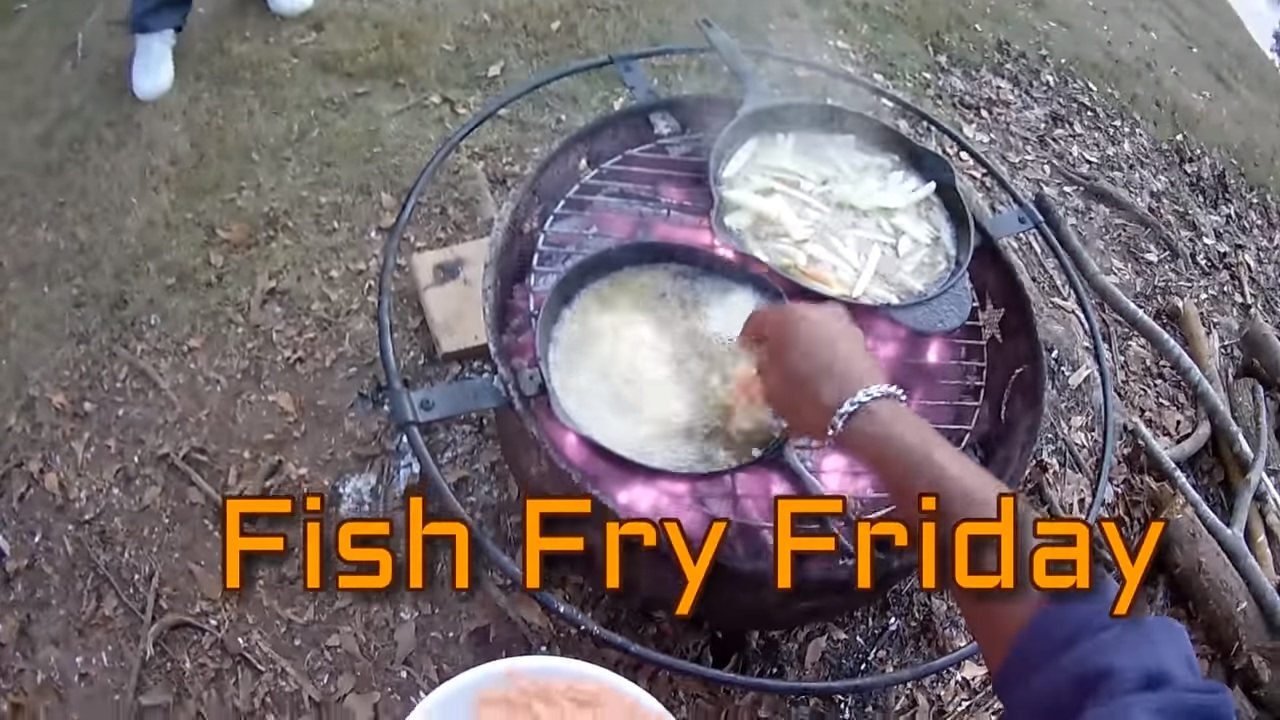 Cam's Crappie Hole (FISH FRY FRIDAY) FILET CRAPPIE + HUSH PUPPIES ...