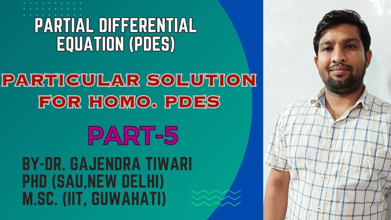 General Method to find P.I. for Homo. Partial differential equation ...