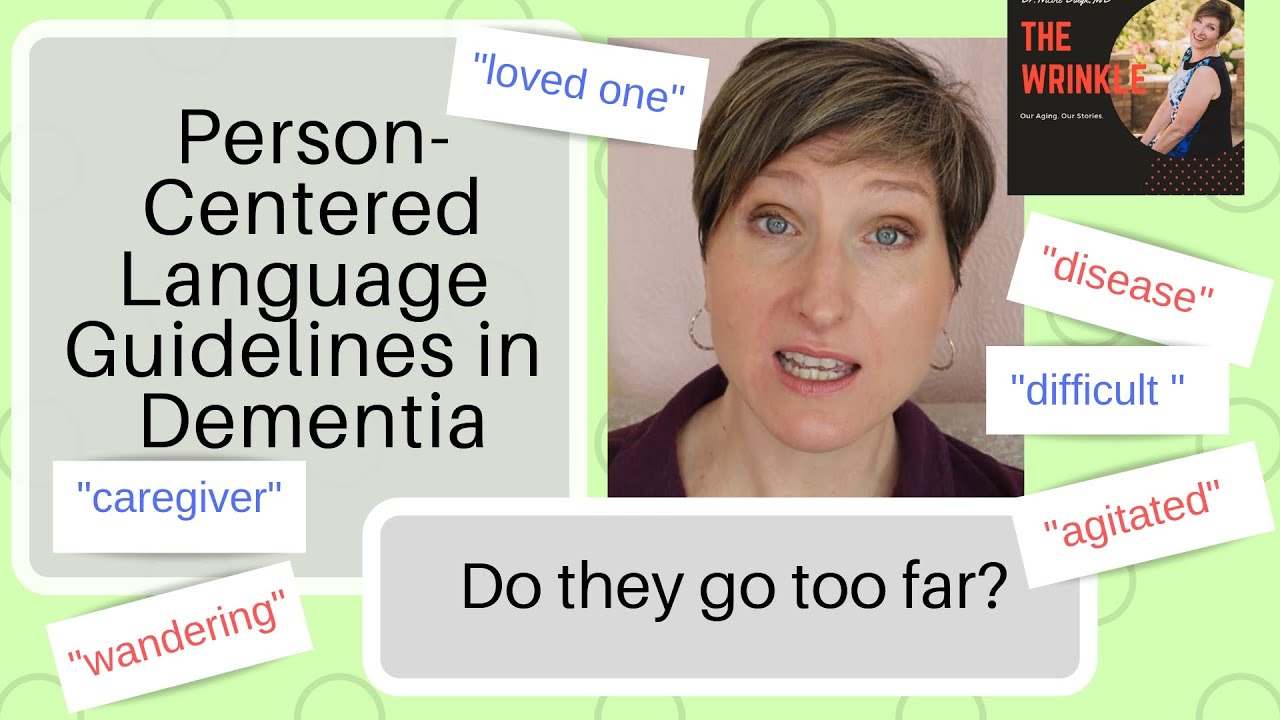 Watch your "person-centered" language! - YouTube