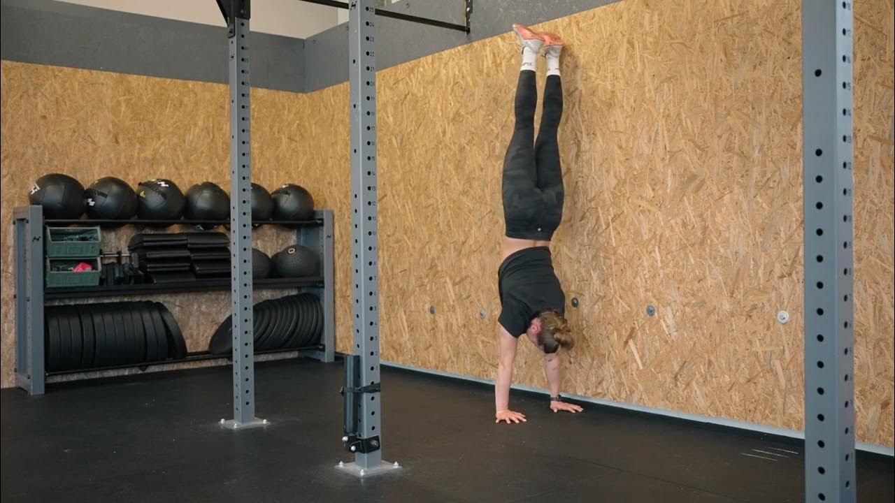 FREESTANDING HANDSTAND HOLD WITH LATERAL WALL SUPPORT - YouTube