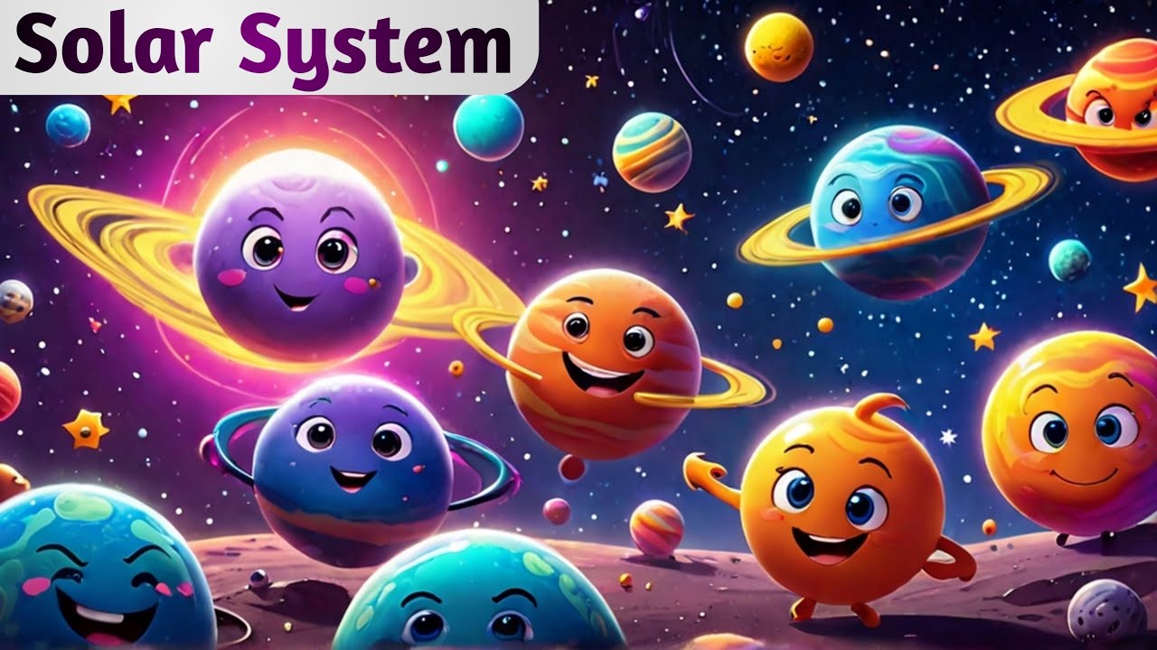 Solar System Song for Kids | Planets and Space | Nursery Rhymes - YouTube
