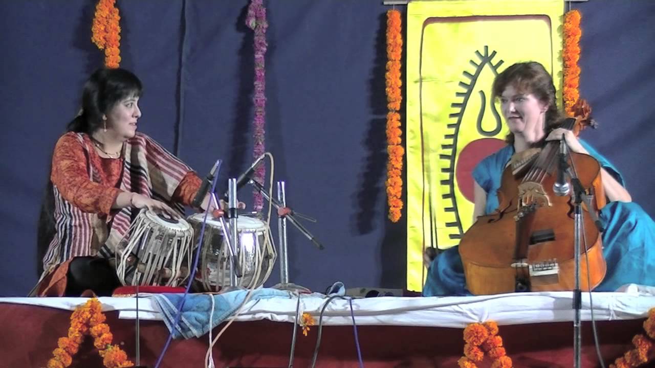 Great World Music - Saskia Rao (Cello) with Anuradha Pal (Tabla) - YouTube