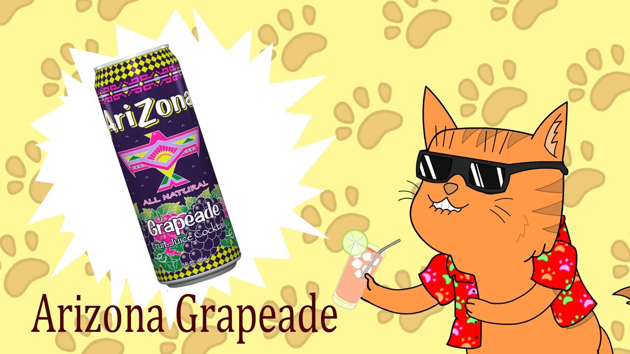 Kool Cat Drinks Episode 107: Arizona Grapeade - YouTube